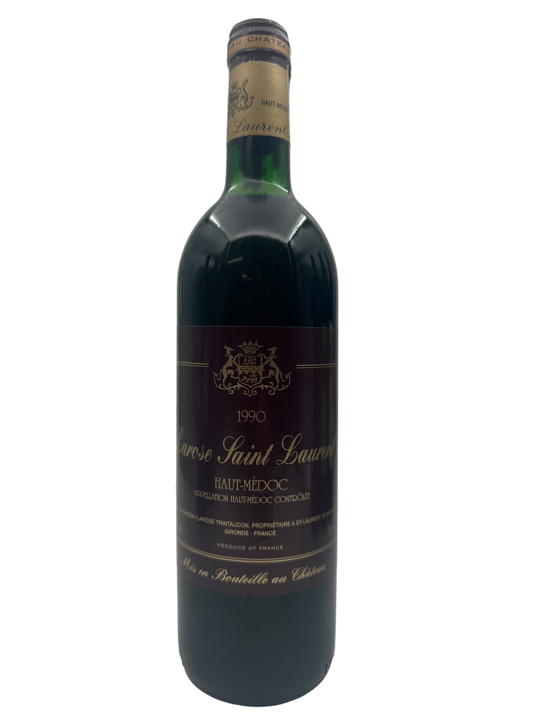 Larose Saint Laurent 1990 – Bottles With History