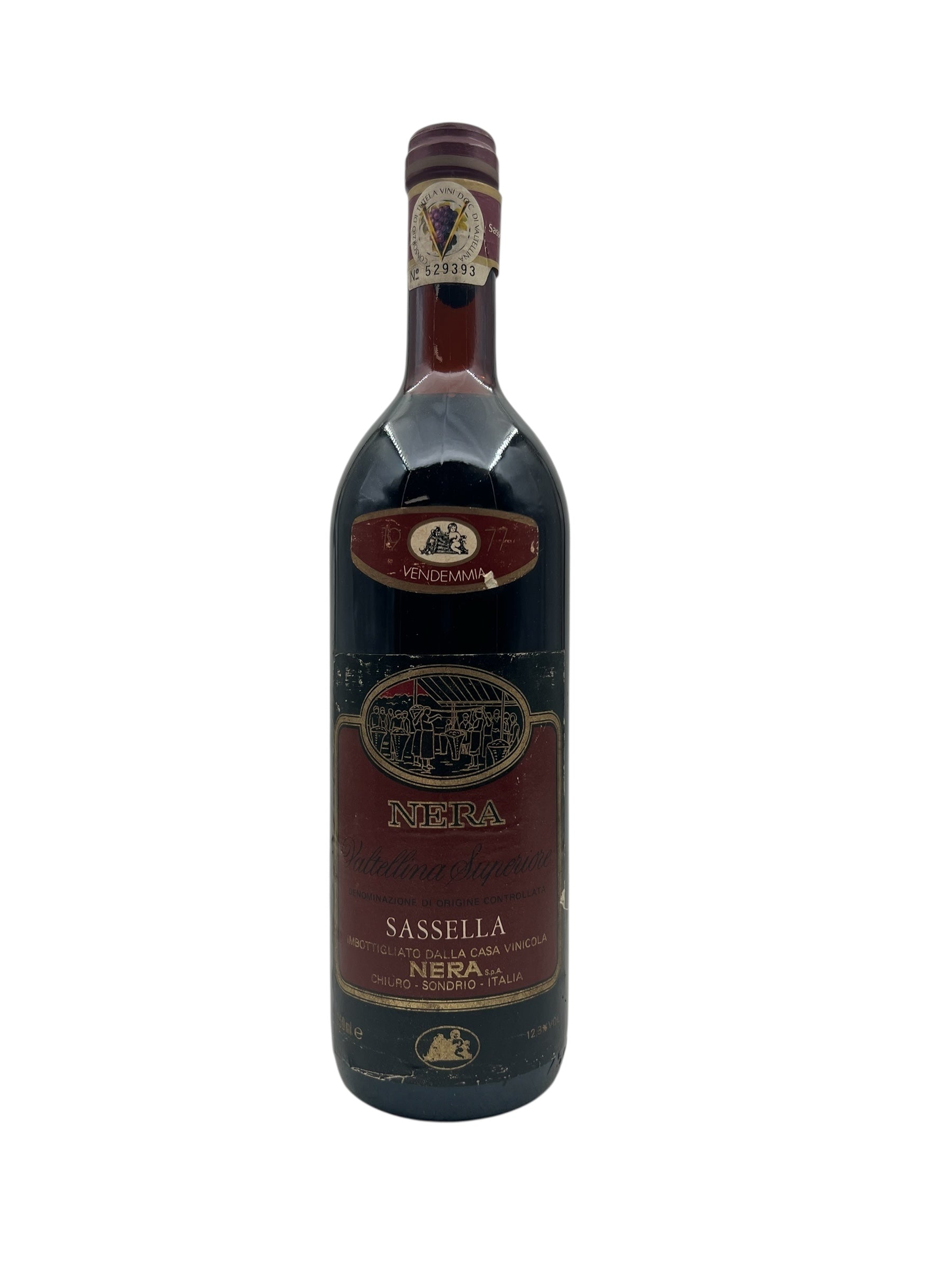 Sassella Nera 1977 – Bottles With History